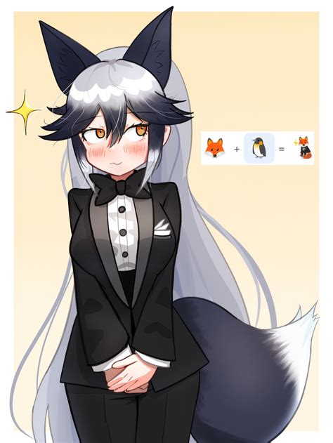 Silver Fox Kemono Friends Drawn By Abb2229 Danbooru