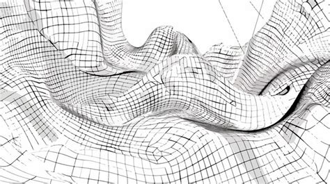 Abstract Geometric Wireframe Shapes Vector Illustration Premium Ai Generated Vector