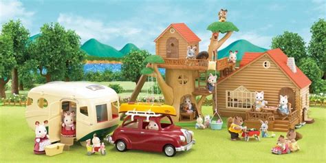 Calico Critters Camping Trip Set