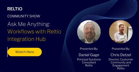 Creating Custom Workflows With Reltio Integration Hub An Ask Me