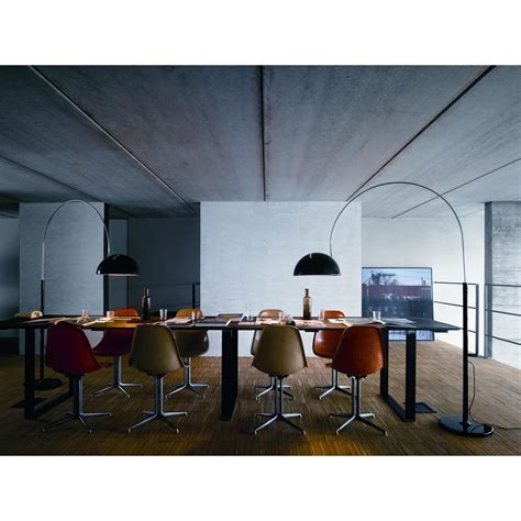 Oluce Coupé 3320r Floor Lamp Black