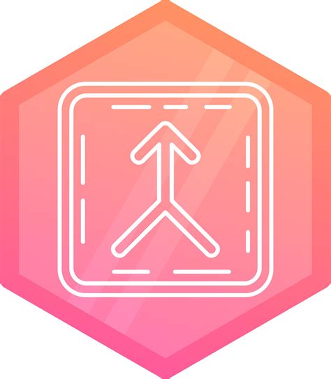 Merge Gradient Polygon Icon 38181599 Vector Art At Vecteezy