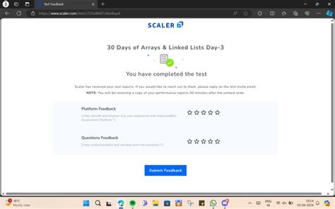 30daysofcode Dsa Problemsolving Linkedlist Scaler Discord