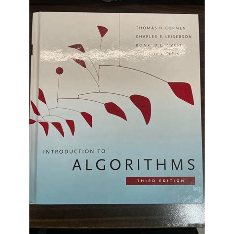Introduction To Algorithms 3 E Hardcover 蝦皮購物
