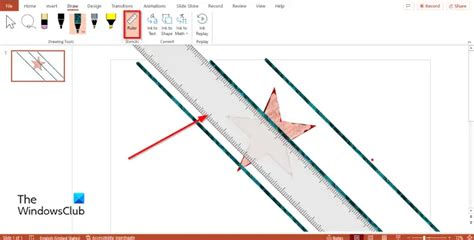 How to use Draw tab in PowerPoint to draw during presentation