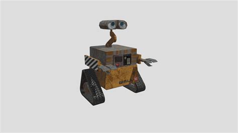 Wall E Character 3d Model By Jayden Webb Jaydenwebb 2f4abcc