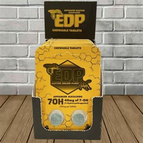 Edp 7oh Chewable Tablets 40mg Great Kratom Shop