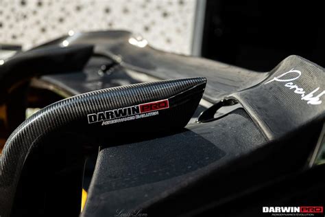 Darwinpro 2017 2021 Mclaren 720s Se²gtr Style Carbon Fiber Trunk Wing