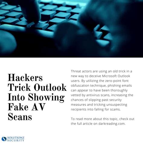 Solutionz Security On Linkedin Phishingemails Outlook Cybersecurity