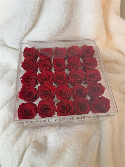 Eternal Flower Shop Acrylic Rose Boxes