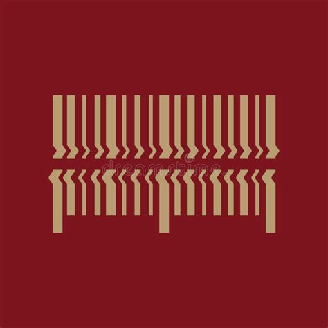 Scan The Bar Code Icon Barcode Scanning Symbol Stock Vector