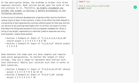 Solved 1 Import Sys 3 Line Sysstdinreadline 4