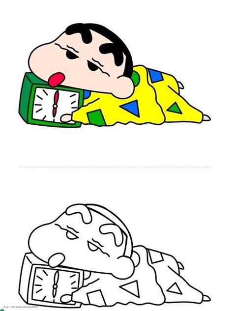 짱구 색칠공부자료 짱구는 못말려 색칠공부 무료 프린트자료 모음 네이버 블로그