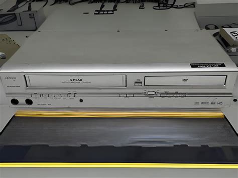 Sv2000 Funai Wv806 Dvd Player Vcr Vhs Combo 4 Head Recorder No Remot