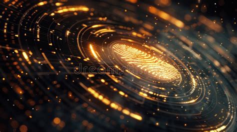 Cybersecurity Concept Showing A Secure Digital Network And Encrypted