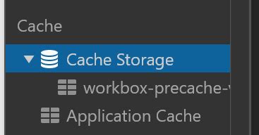 Javascript Why Doesn T Workbox Use Cache For Offline Use Stack Overflow