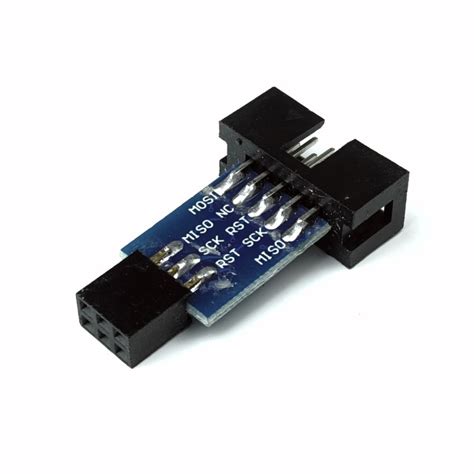 adapter 6 10 pin usbasp kanda isp avr przejściówka