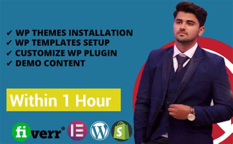 install wordpress theme template setup same like the demo by