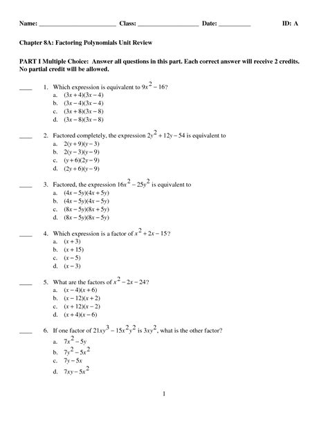 Factoring Using Gcf Worksheet Pdf Printable Algebra Worksheet Worksheets Library
