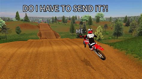 I HAD TO SEND IT IN MX BIKES YouTube