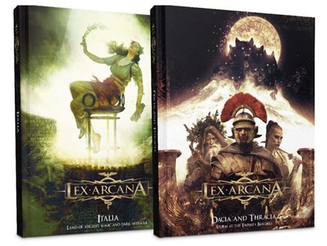 Lex Arcana RPG returns to Kickstarter with two new titles - Ares GamesAres Games