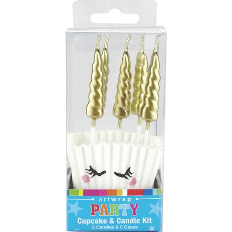 Unicorn Cupcake Decorating Kit Pack Of 5 Discount Party Supplies