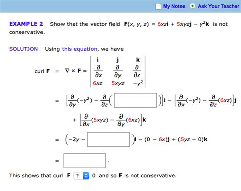 Conservative Vector Field Calculator