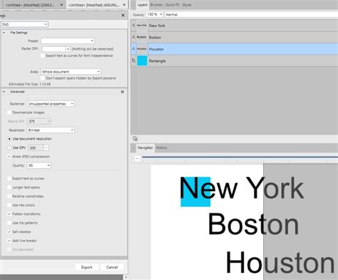 Designer Svg Export Empty Groups Affinity On Desktop Questions