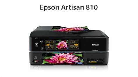 Reset Epson Artisan 810 Wicreset Key Youtube