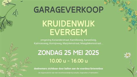 Garageverkoop Kruidenrijk Evergem