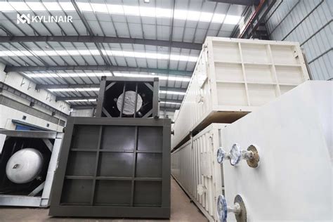 The Air Separation Process In The Two Stage Rectification Tower Is