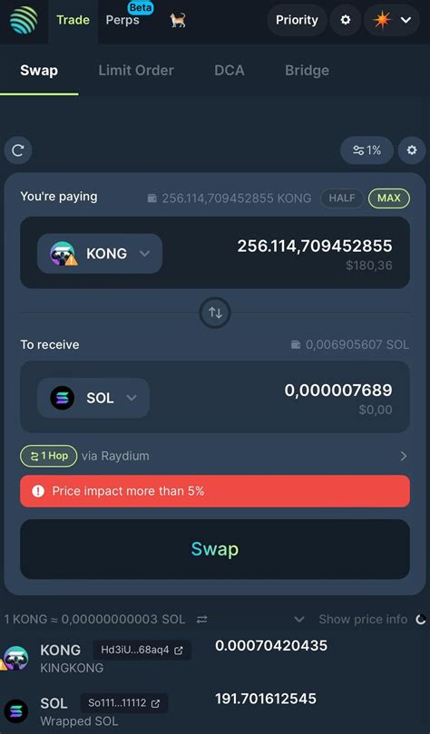 Help With Jupiter Swap Not Able To Make Swaps Rsolana