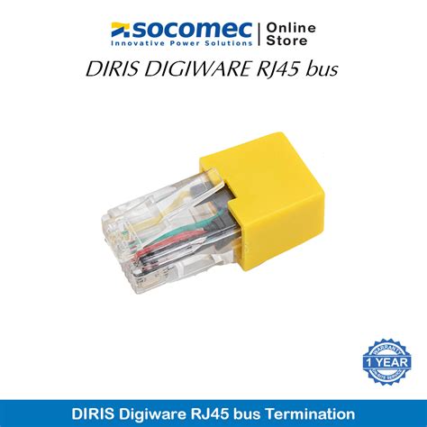 Socomec Terminating Resistor For Use With Digiware Bus 48290180 Socomec Shopee Thailand