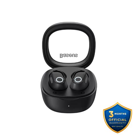 Baseus Bowie Wm True Wireless Earphones Black Ngtw Penguin Com Bd