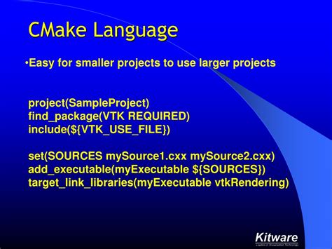 Ppt Streamlining Software Development With Cmake And Dashboards