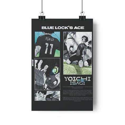 Poster Blue Lock Isagi Yoichi Rirume