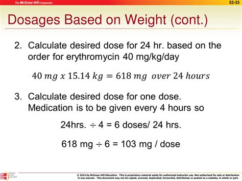 PPT Dosage Calculation PowerPoint Presentation Free Download ID 4107567