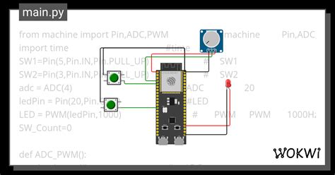 作業2 2 Wokwi Esp32 Stm32 Arduino Simulator