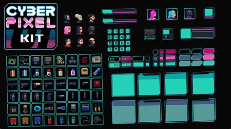 Cyber Pixel Ui Kit Fab