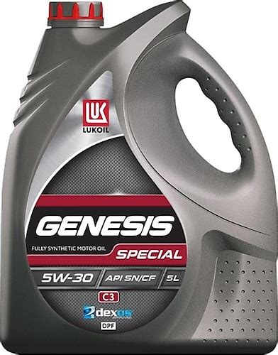 Lukoil Genesis Special C3 5W-30 5 lt Motor Yağı Fiyatları, Özellikleri ...