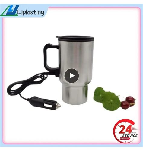 차량용커피포트 휴대용커피포트 접이식 미니 여행 Usb 충전식 전기 물 주전자 스테인레스 스틸 자동차 가열 차 티몬