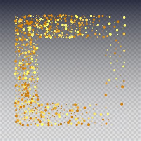 레드에 골드 색종이입니다 고립 된 황금 먼지 입자 유체 생일 카드 무작위 신부 배경막 호일 테두리 기하학적 기념일 배경입니다 벡터 라운드 보케 추상 무지개