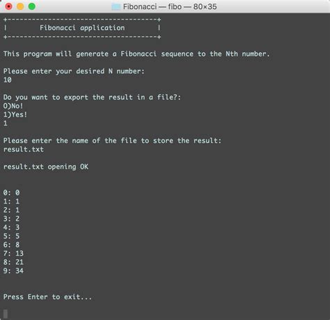 fibonacci sequence generator source code for sell