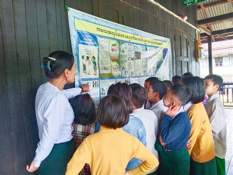 လိပ်သိုမြို့ အခြေခံပညာအထက်တန်းကျောင်း၌ ကလေးအလုပ်သမားပပျောက်ရေးဆိုင်ရာအသိပညာပေး ဟောပြောပွဲနှင့