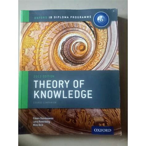 Jual Buku Theory Of Knowledge Shopee Indonesia