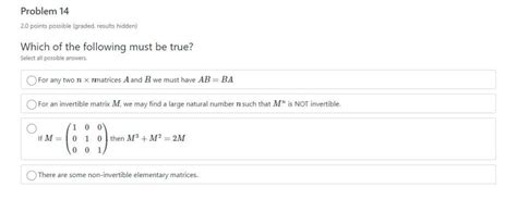 Solved Topic Matrix And Matrices Hi This Is A Set Of Chegg