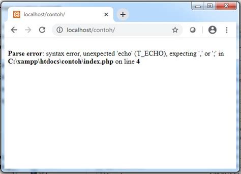 PESAN ERROR PADA PHP Syaiflash Com