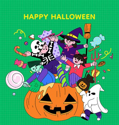 해피 할로윈 유토이미지 상세페이지 베이직샵 일러스트 22774676