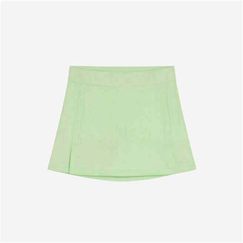 W 제이린드버그 아멜리에 스커트 파티나 그린 J Lindeberg Kream