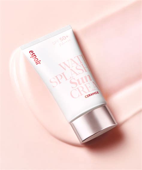 에스쁘아 T💗 워터 스플래쉬 선크림 세라마이드 60ml Spf50 Pa 미니 선크림
